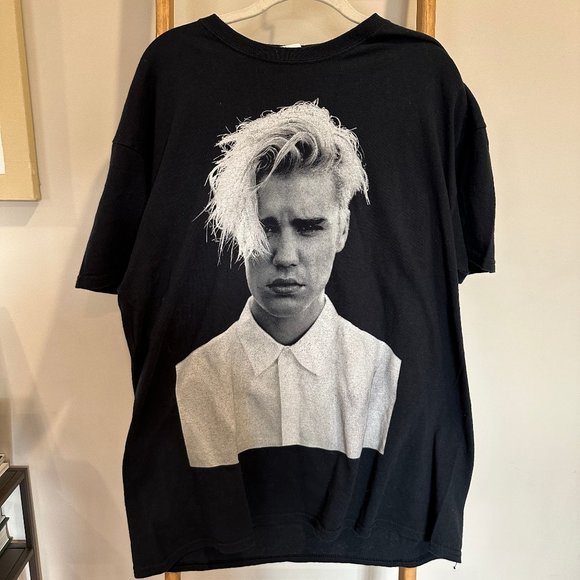 Tops | Vintage Justin Bieber Purpose World Tour Shirt Size Xlarge ...